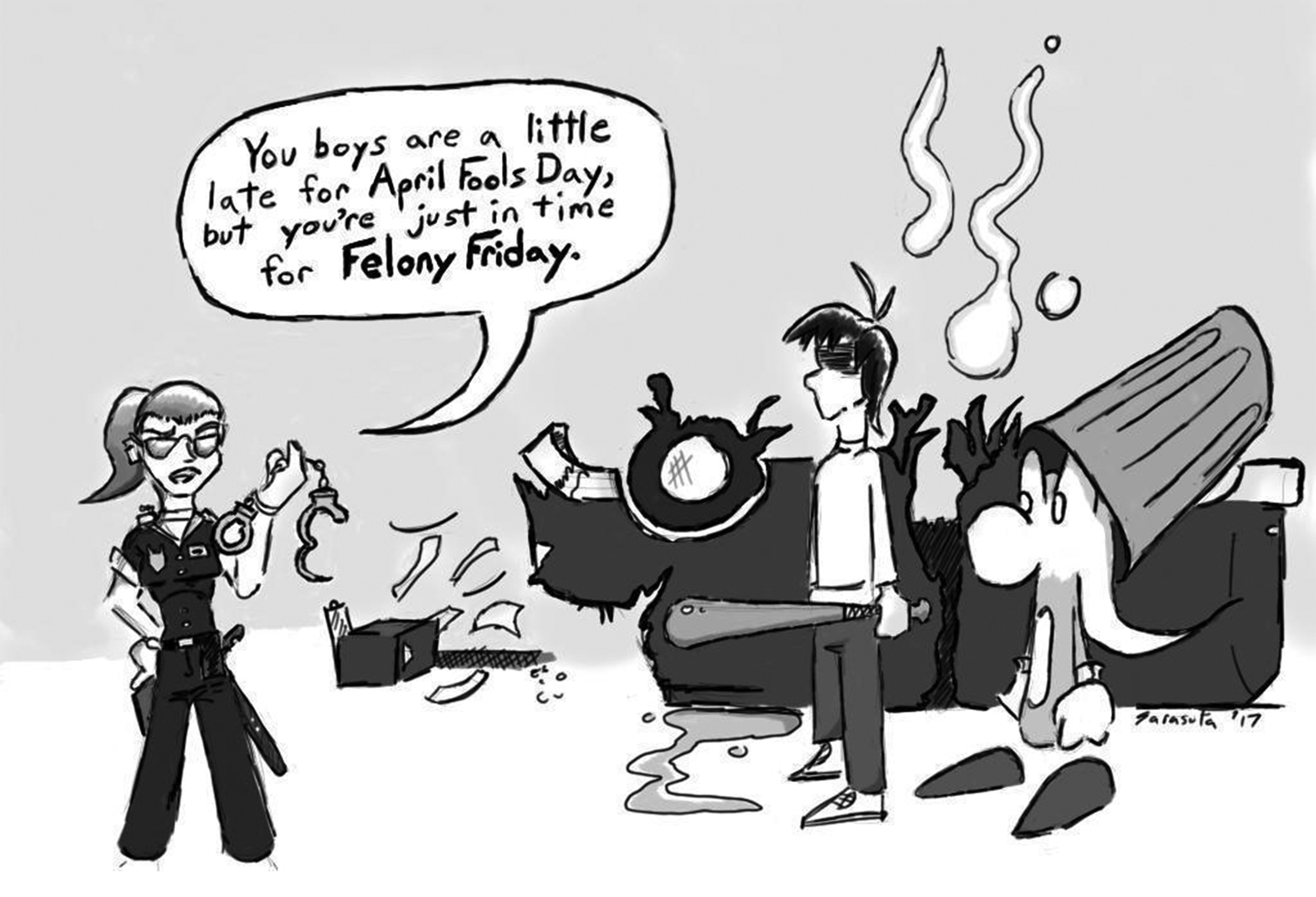 Cartoons by Daniel Elliot – The SMCC Beacon